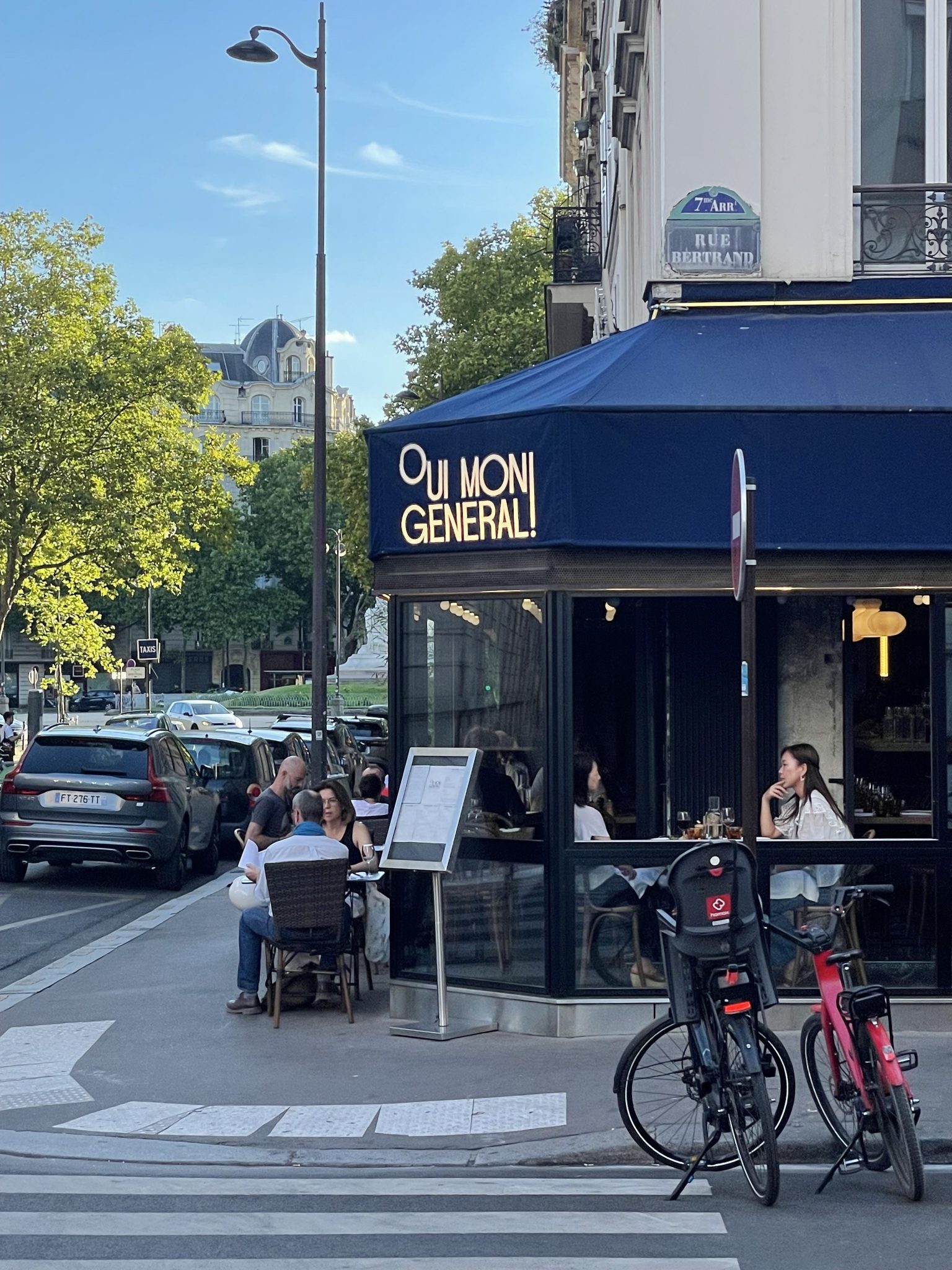 Oui mon Général ! Bistrot chic à Paris | Le blog de Gilbert Roger